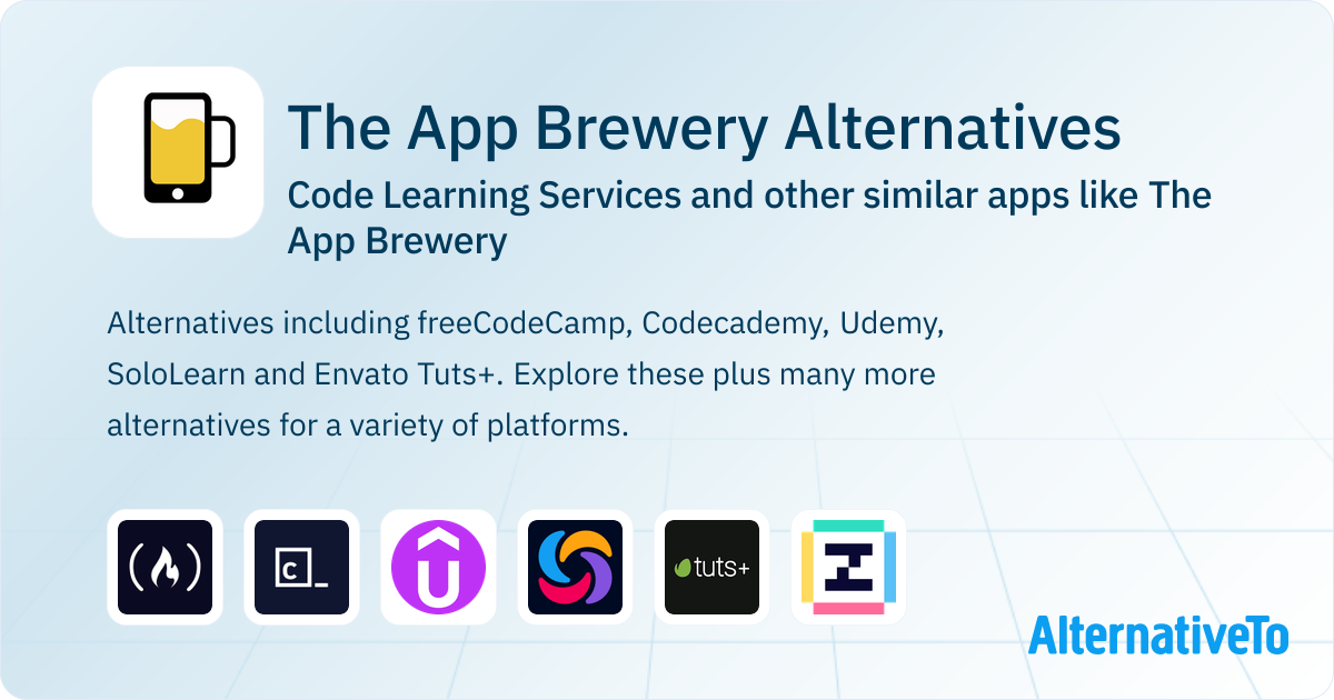 The App Brewery Alternatives: Top 12 Code Learning Services & Similar ...