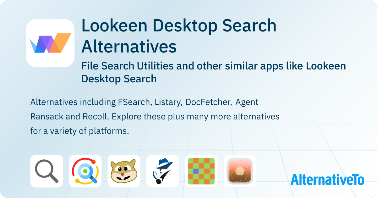 Lookeen Desktop Search Alternatives: Top 12 File Search Utilities ...