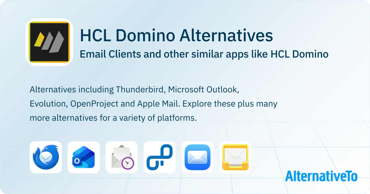 HCL Domino Alternatives: Top 12 Email Clients & Similar Apps ...