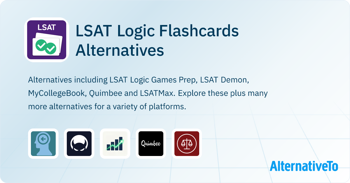 LSAT Logic Flashcards Alternatives - Explore Similar Apps | AlternativeTo