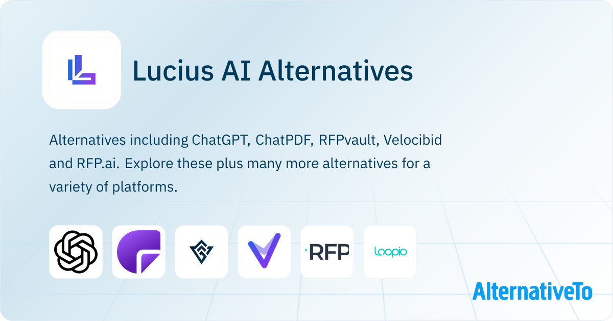Lucius AI Alternatives - Explore Similar Sites & Apps | AlternativeTo
