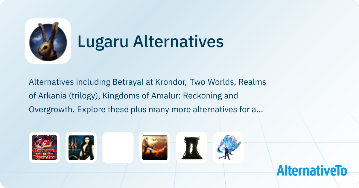Lugaru Alternatives - Explore Similar Games | AlternativeTo