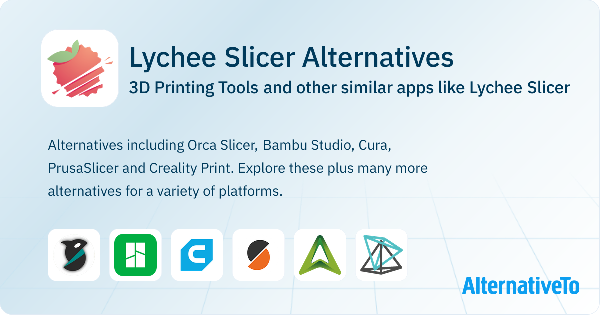 Lychee Slicer Alternatives: Top 13 3D Printing Tools & Similar Apps ...
