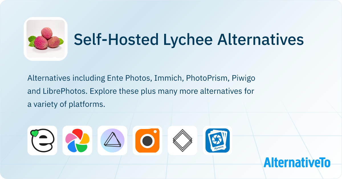 Lychee Alternatives: Top 12 Self-Hosted Photo Managers | AlternativeTo