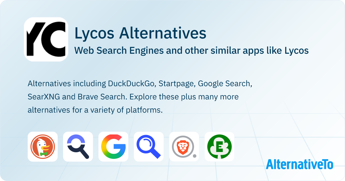 Lycos Alternatives: Top 12 Web Search Engines & Similar Websites ...