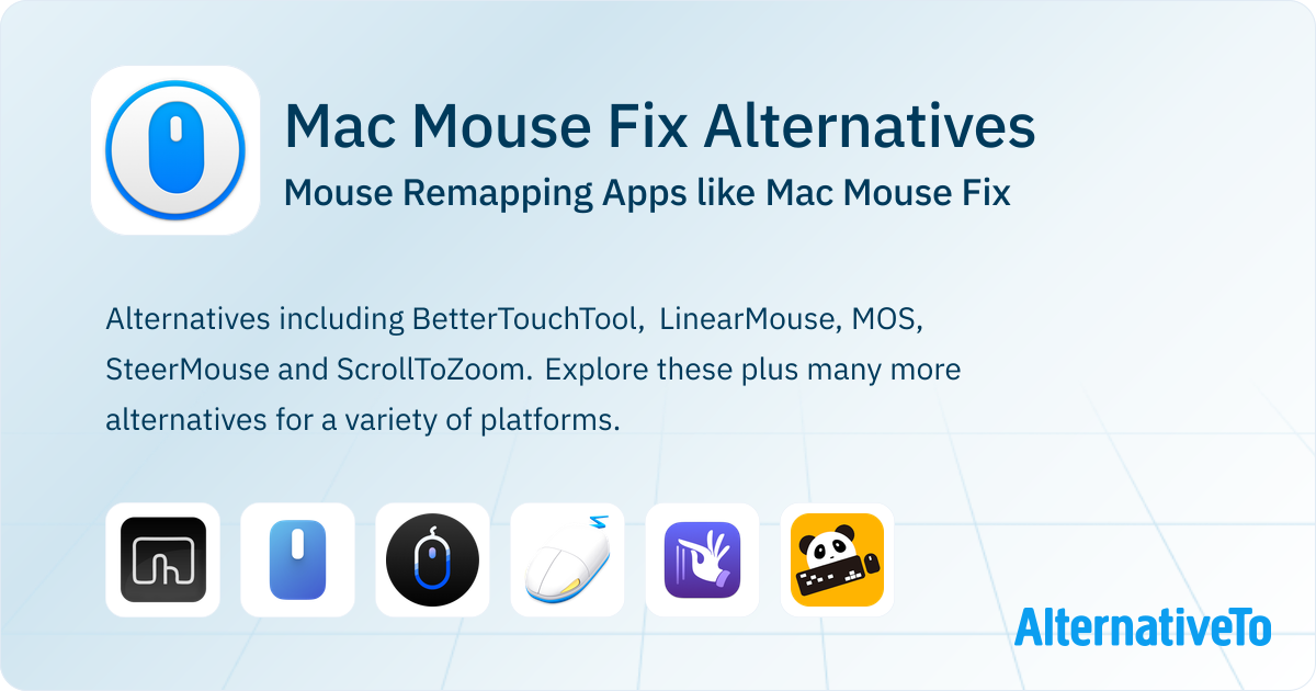 Mac Mouse Fix Alternatives: Top 16 Mouse Remapping & Similar Apps ...
