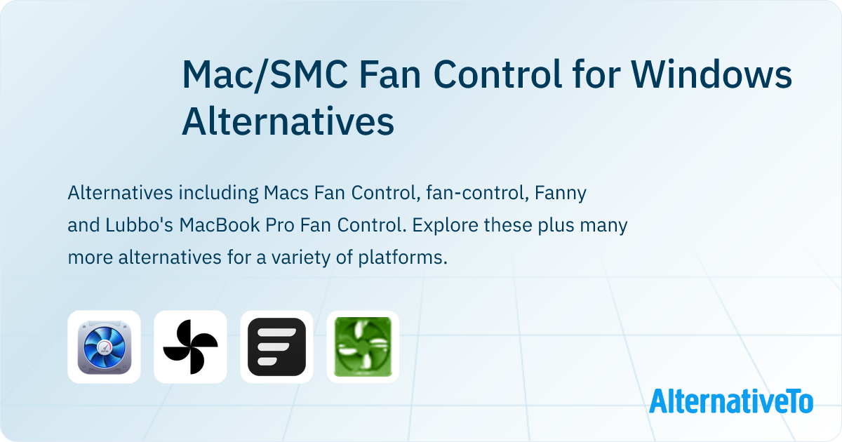 Mac/SMC Fan Control for Windows Alternatives - Explore Similar Software ...