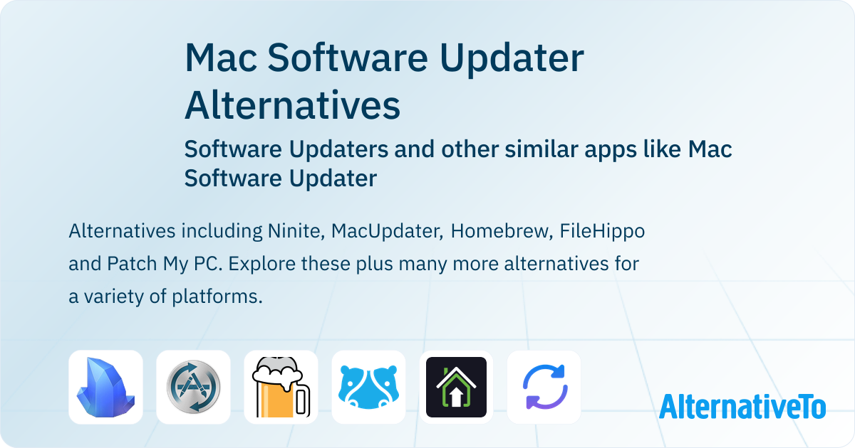 Mac Software Updater Alternatives: Top 18 Software Updaters & Similar ...