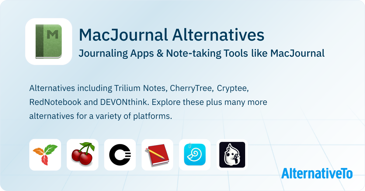 MacJournal Alternatives: Top 12 Journaling Apps | AlternativeTo