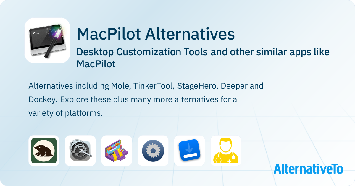 MacPilot Alternatives: Top 7 Desktop Customization Tools & Similar Apps ...