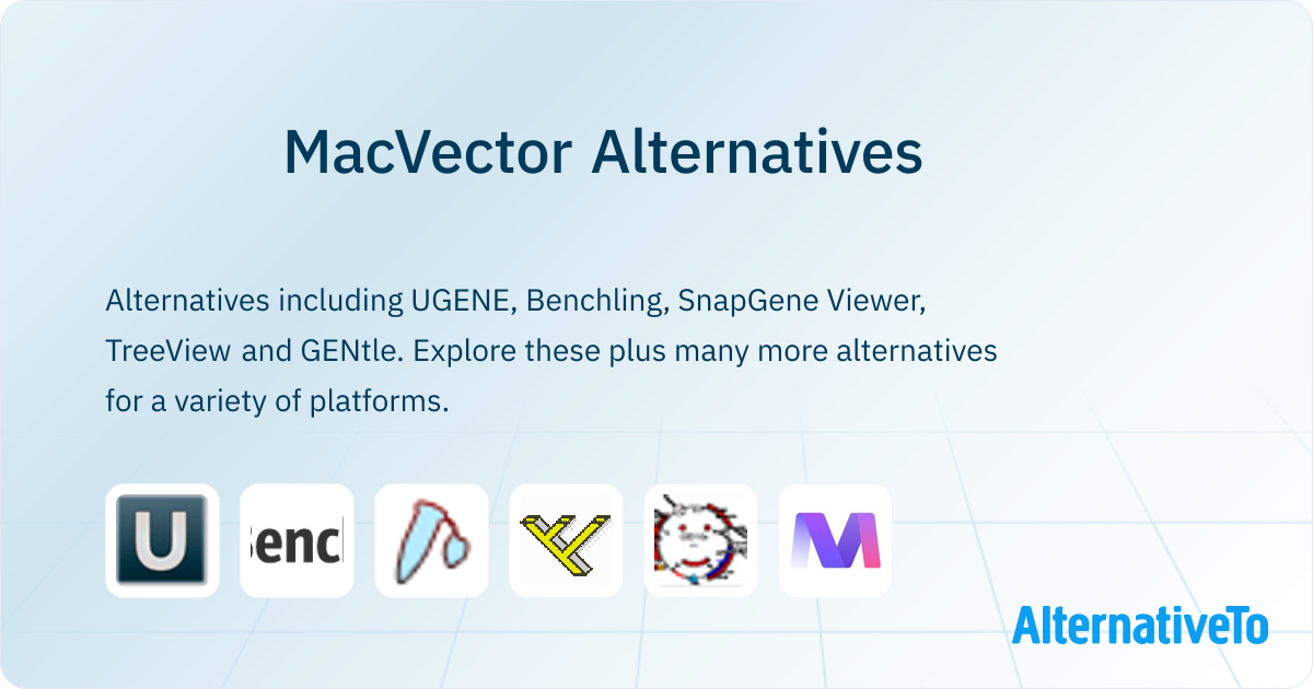 MacVector Alternatives - Explore Similar Software | AlternativeTo