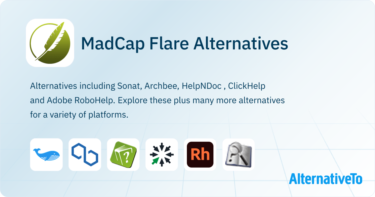 MadCap Flare Alternatives - Explore Similar Software | AlternativeTo