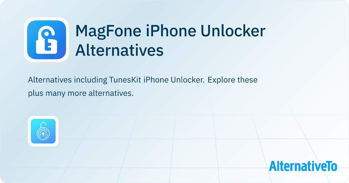 MagFone iPhone Unlocker Alternatives - Explore Similar Software ...