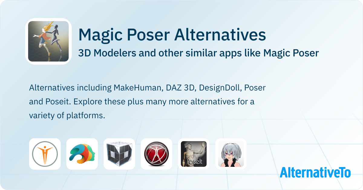 Magic Poser Alternatives: Top 10 3D Modelers & Similar Apps | AlternativeTo