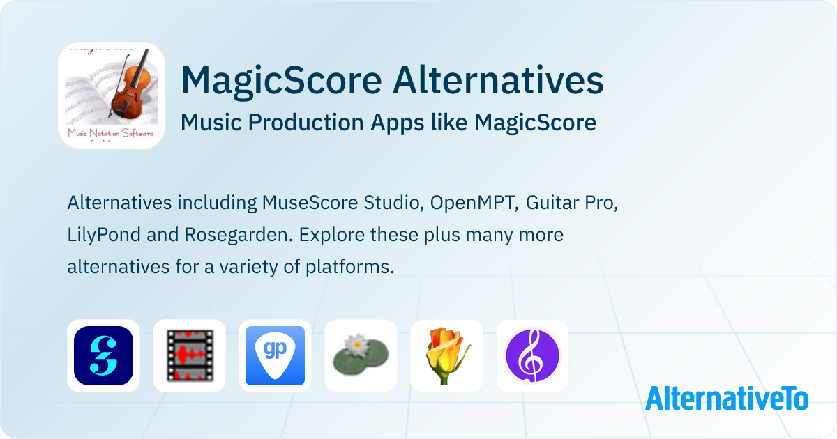 MagicScore Alternatives: Top 12 Music Production & Similar Apps ...