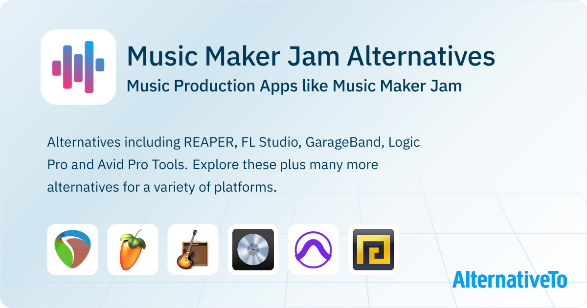 Music Maker Jam Alternatives: Top 12 Music Production & Similar Apps ...
