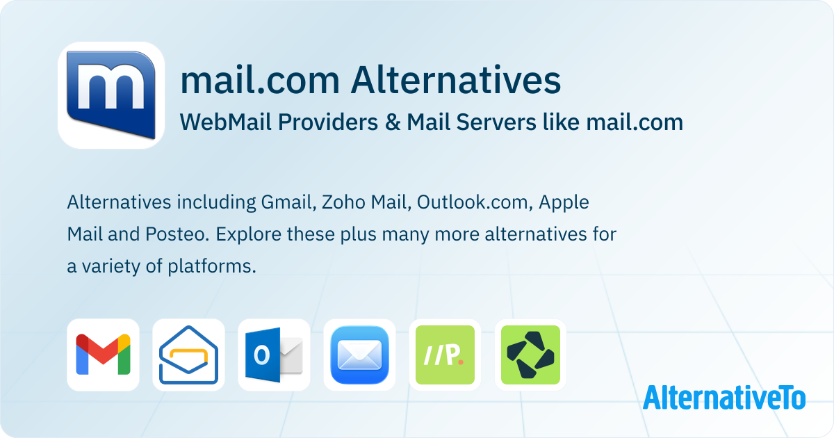 mail.com Alternatives: Top 12 WebMail Providers & Mail Servers ...