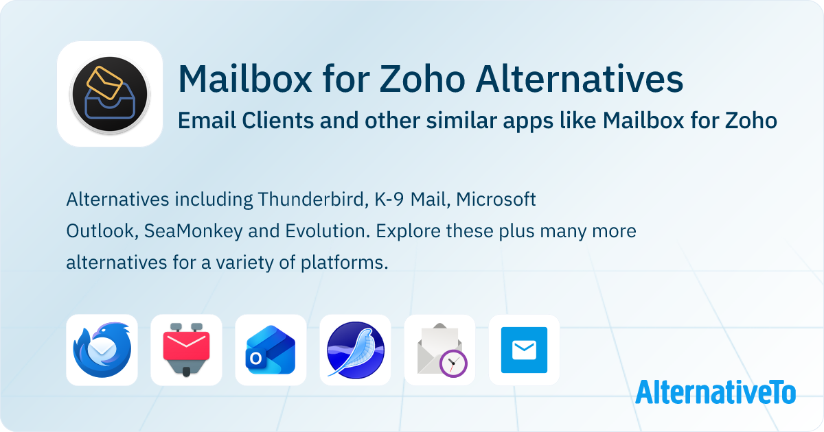 Mailbox for Zoho Alternatives: Top 12 Email Clients & Similar Apps ...