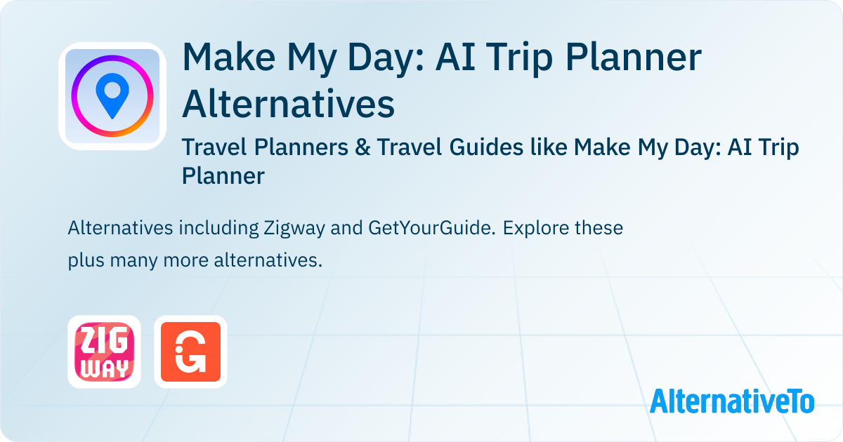 Make My Day: AI Trip Planner Alternatives: Top 2 Travel Planners ...