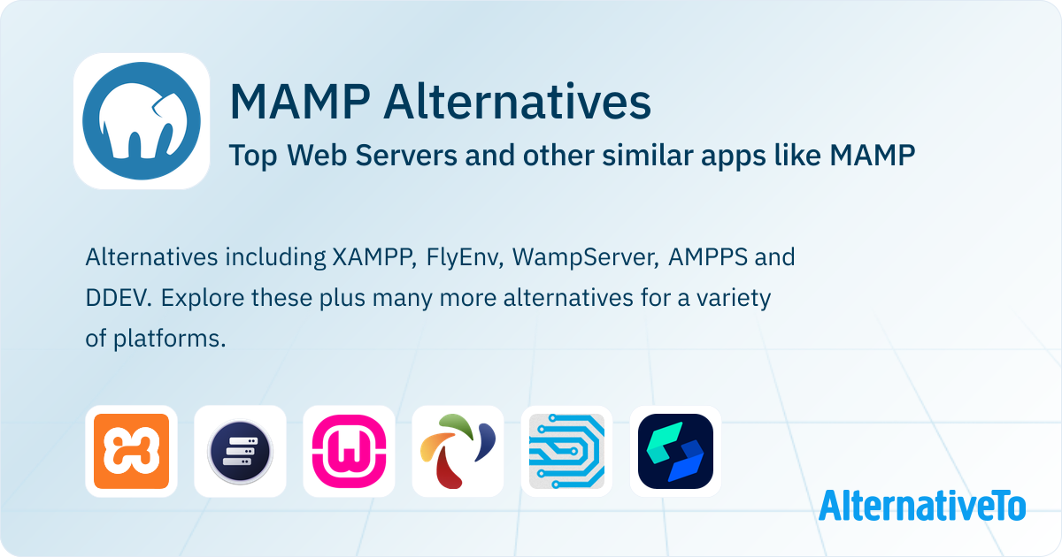 Great MAMP Alternatives: Top Web Servers in 2025 | AlternativeTo