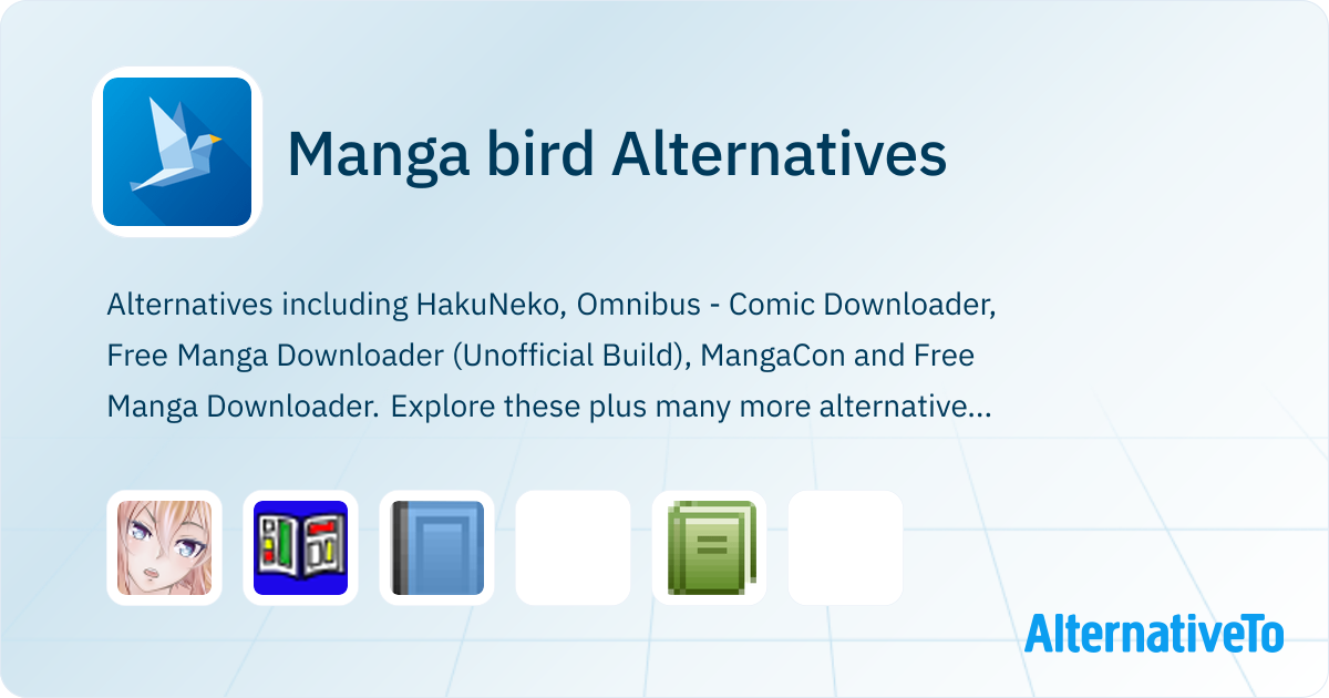 Manga bird Alternatives - Explore Similar Software | AlternativeTo