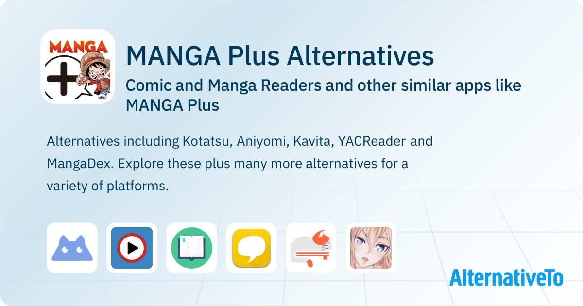 MANGA Plus Alternatives: Top 12 Comic and Manga Readers & Similar Apps ...