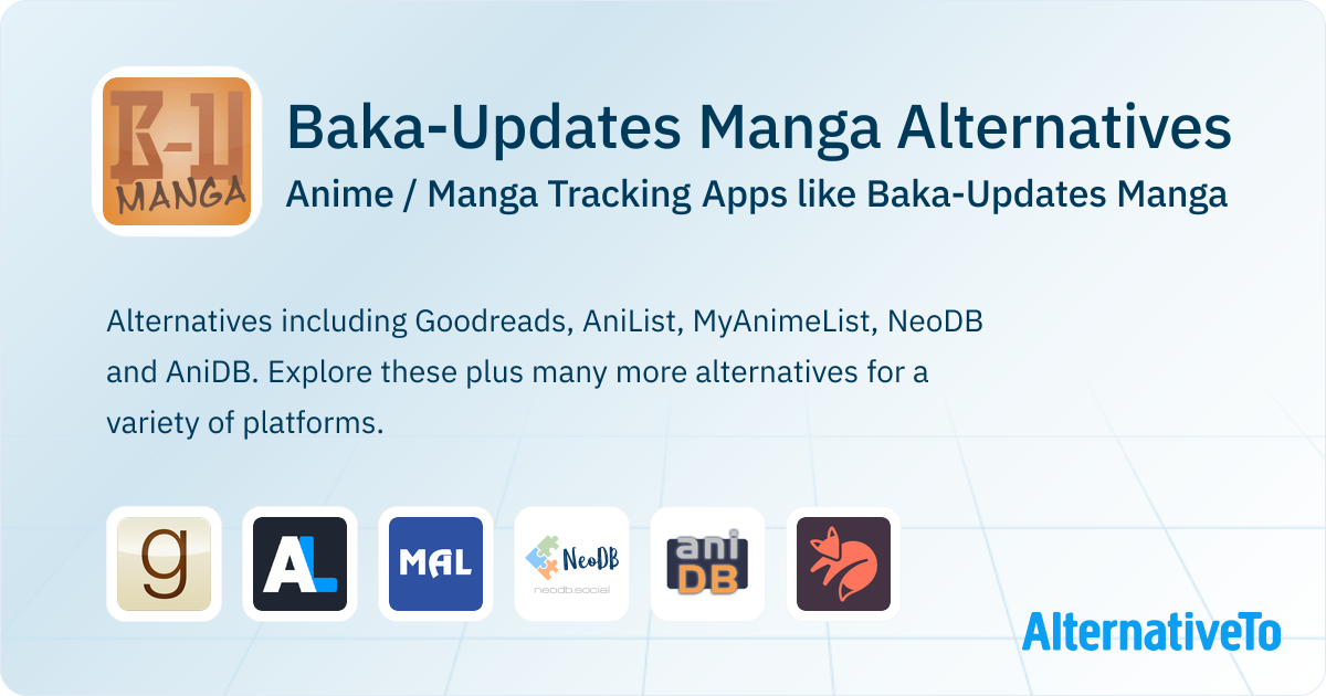 Baka-Updates Manga Alternatives: Top 12 Anime / Manga Tracking ...