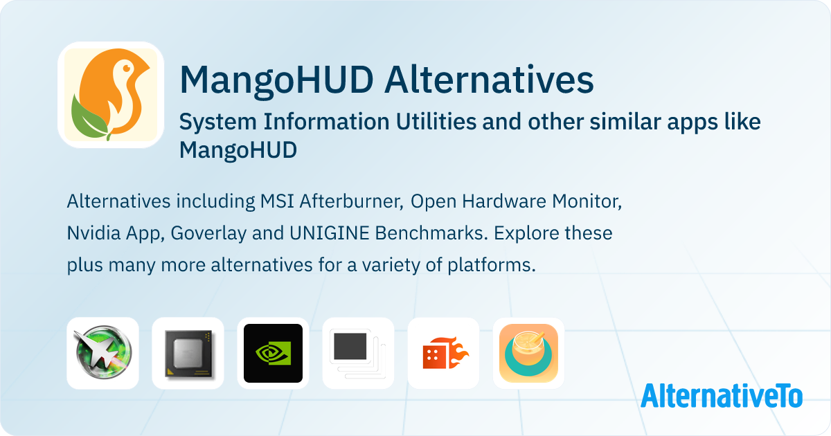 MangoHUD Alternatives: Top 14 System Information Utilities & Similar ...