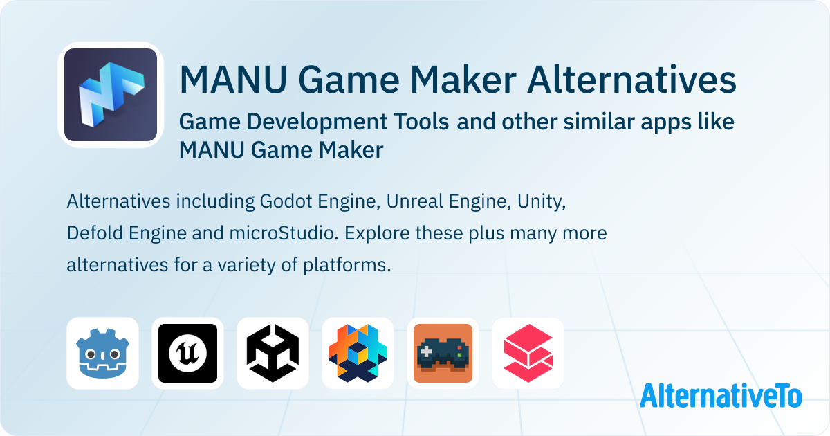 MANU Game Maker Alternatives: Top 19 Game Development Tools & Similar ...