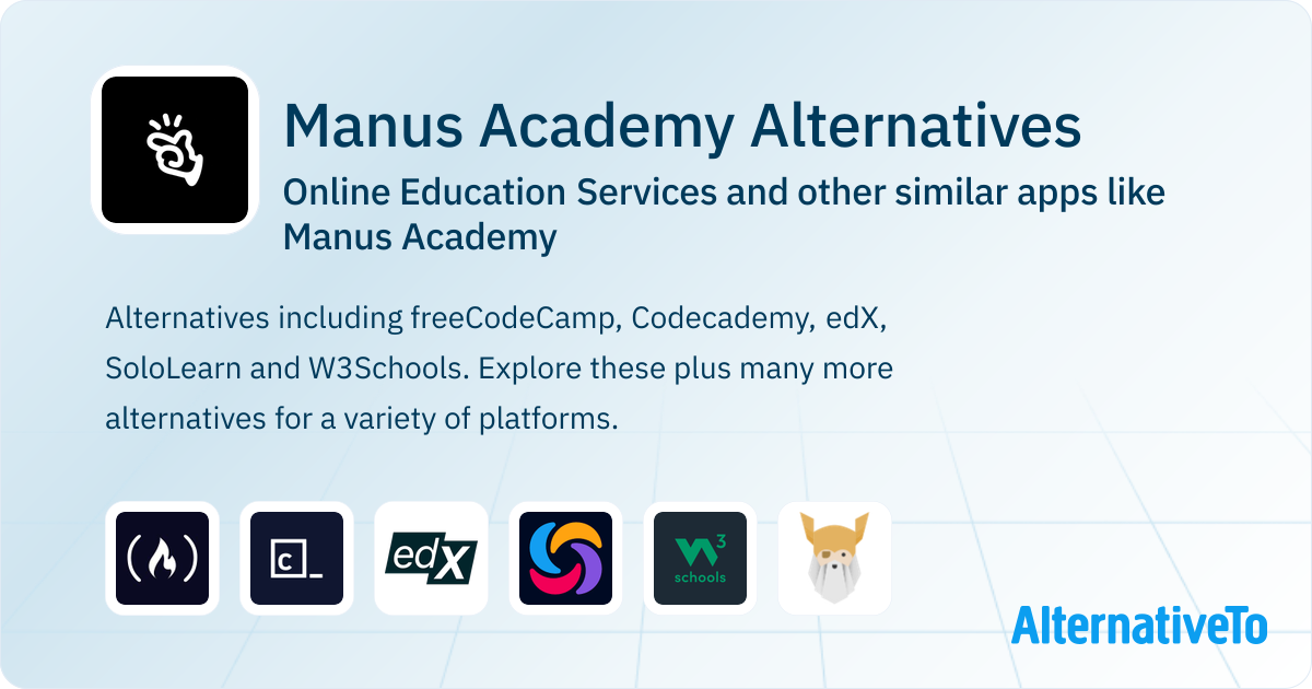 Manus Academy Alternatives: Top 12 Online Education Services & Similar ...