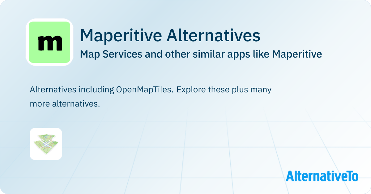 Maperitive Alternatives: Top 1 Map Services & Similar Apps | AlternativeTo