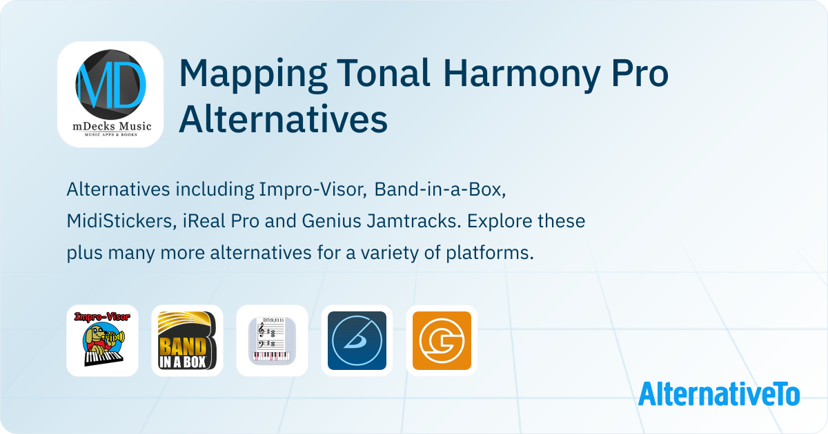 Mapping Tonal Harmony Pro Alternatives - Explore Similar Apps ...