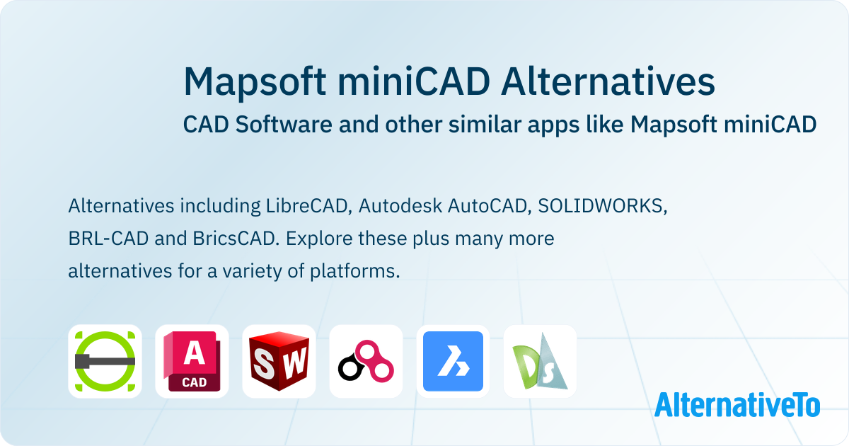 Mapsoft miniCAD Alternatives: Top 12 CAD Software & Similar Apps ...
