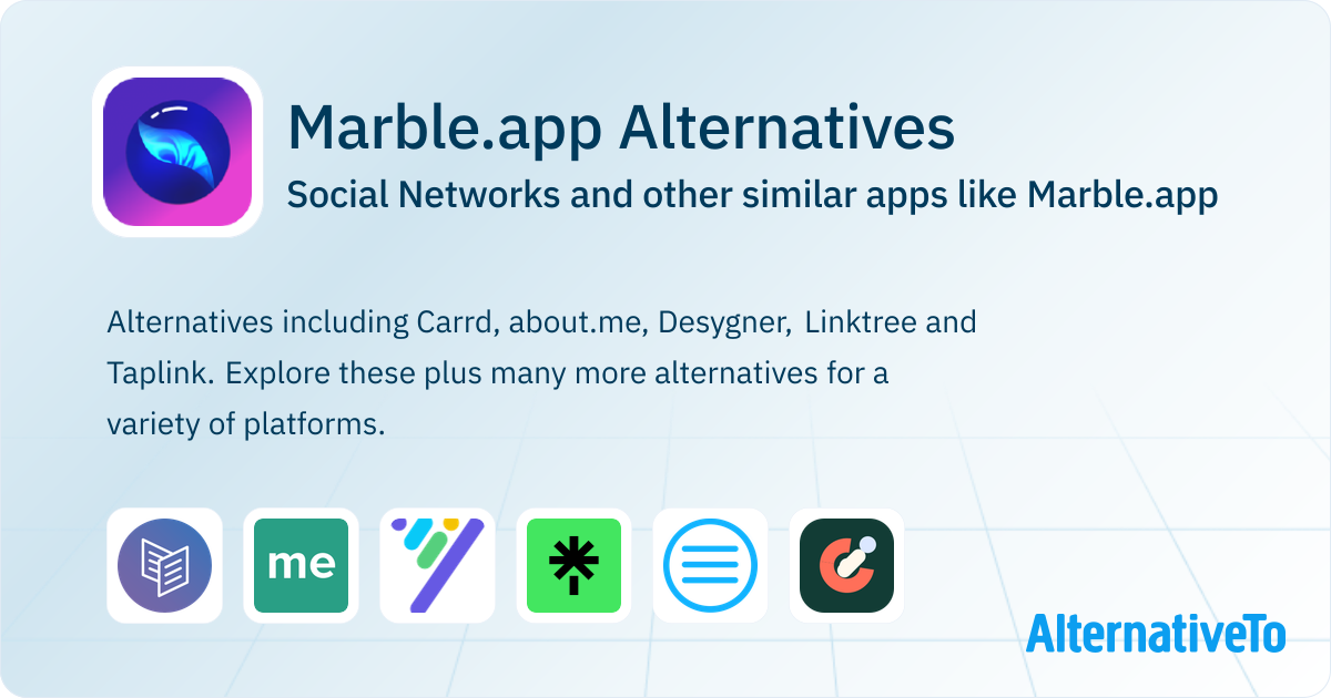 Marble.app Alternatives: Top 12 Social Networks & Similar Apps ...