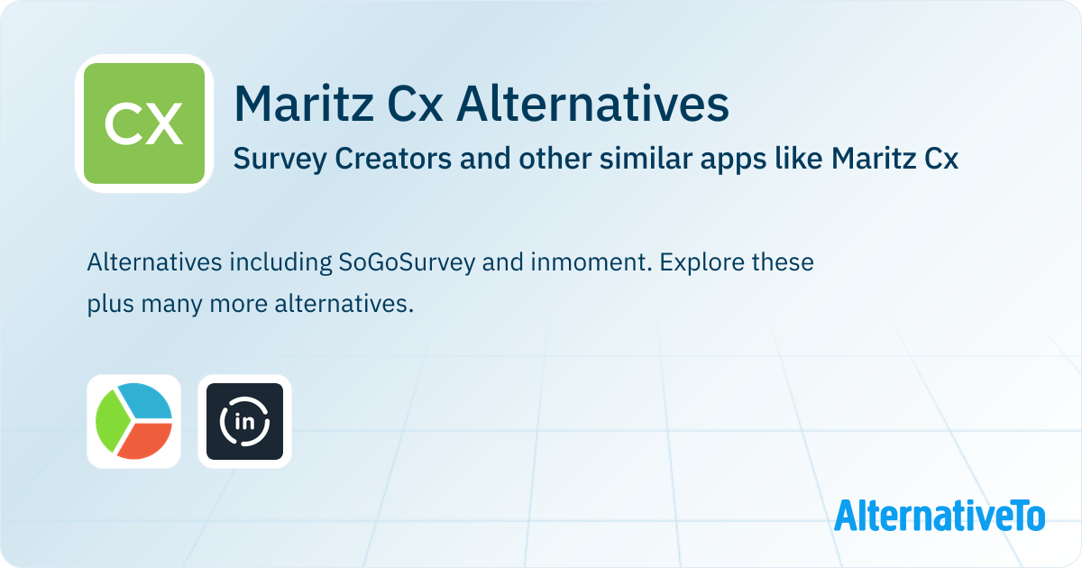 Maritz Cx Alternatives: Top 2 Survey Creators & Similar Apps ...