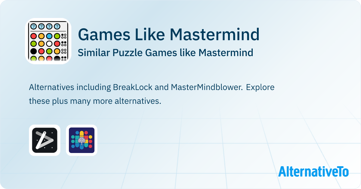 Games Like Mastermind: Similar Puzzle Games 2025 | AlternativeTo