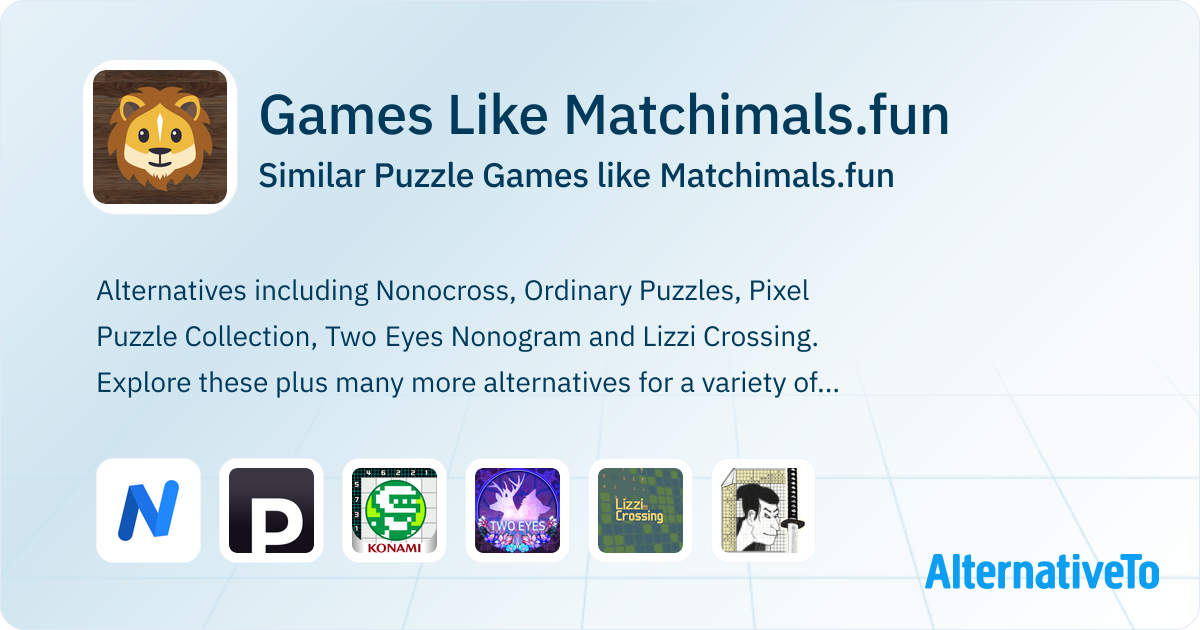 Games Like Matchimals.fun: Similar Puzzle Games 2025 | AlternativeTo