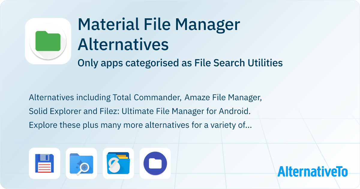 Material File Manager Alternatives: Top 4 File Search Utilities ...