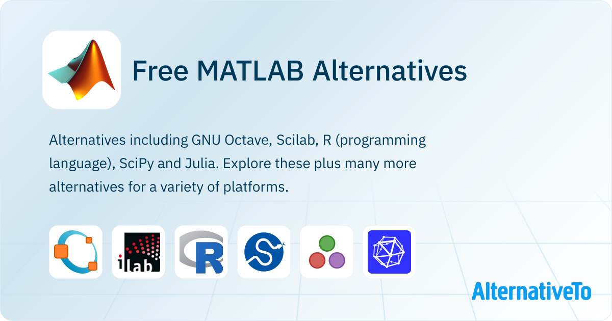 Free MATLAB Alternatives | AlternativeTo