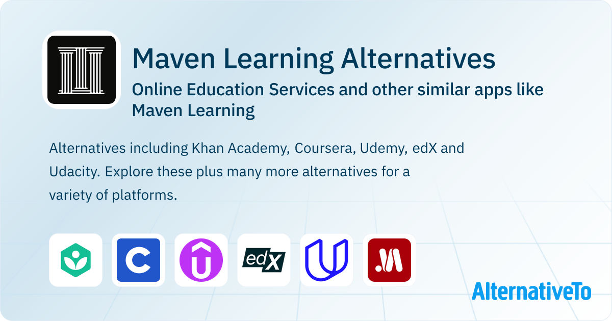 Maven Learning Alternatives: Top 9 Online Education Services & Similar ...