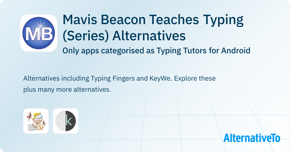 Mavis Beacon Teaches Typing (Series) Alternatives for Android: Top 2 ...