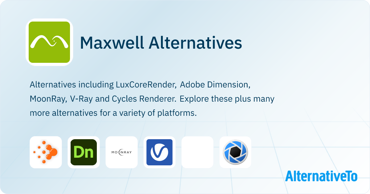 Maxwell Alternatives - Explore Similar Software | AlternativeTo