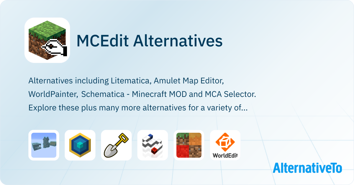 MCEdit Alternatives - Explore Similar Software | AlternativeTo