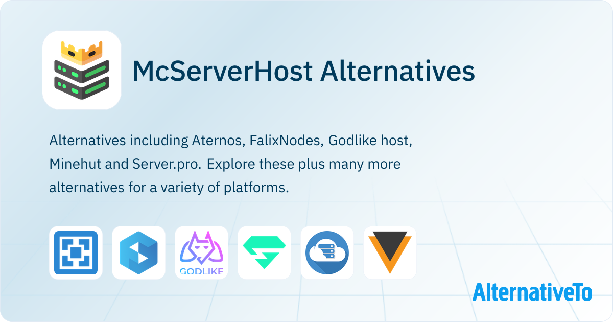 McServerHost Alternatives - Explore Similar Games | AlternativeTo