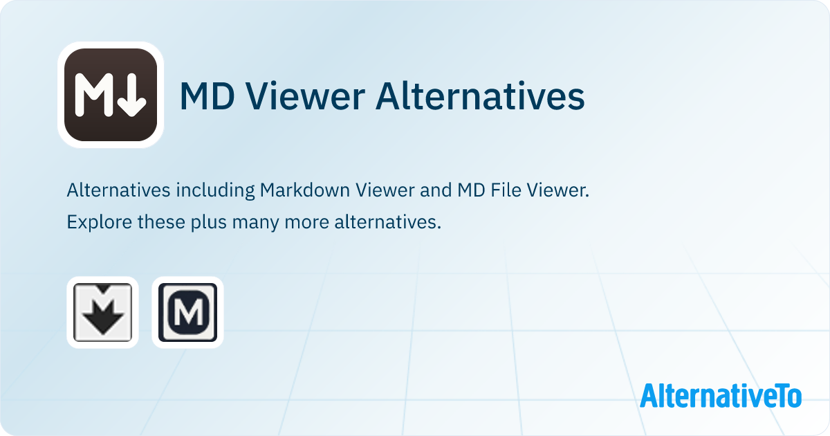 MD Viewer Alternatives - Explore Similar Sites & Apps | AlternativeTo
