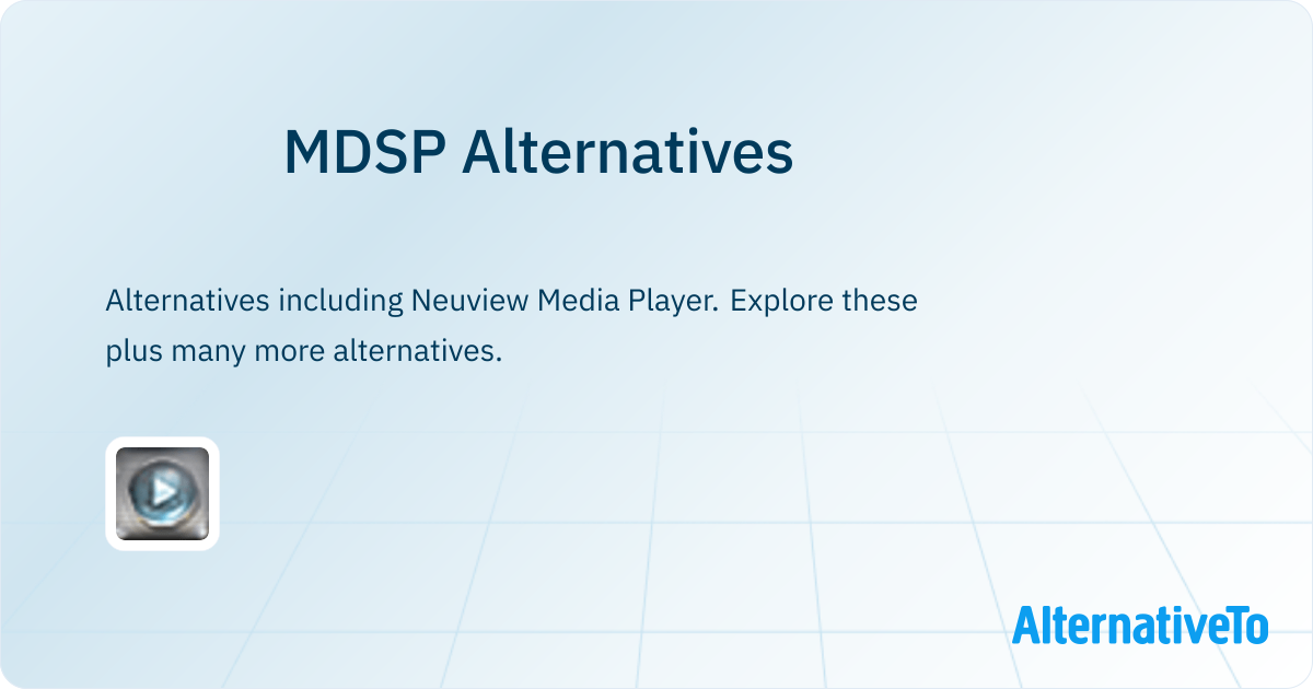 MDSP Alternatives - Explore Similar Software | AlternativeTo