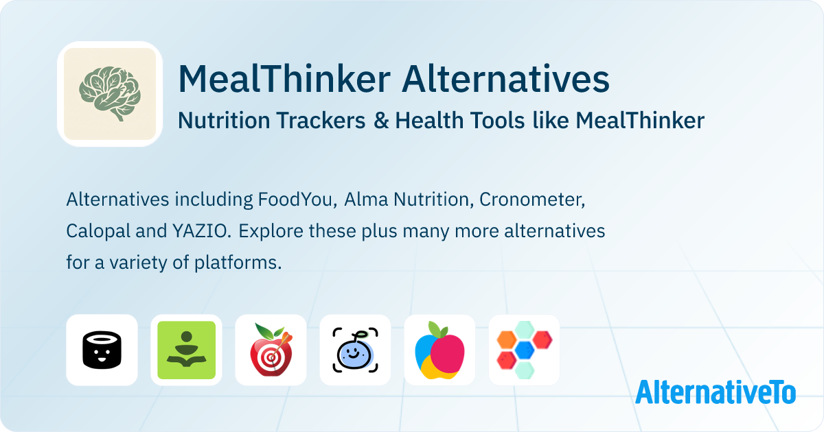 MealThinker Alternatives: Nutrition Trackers - Page 2 | AlternativeTo