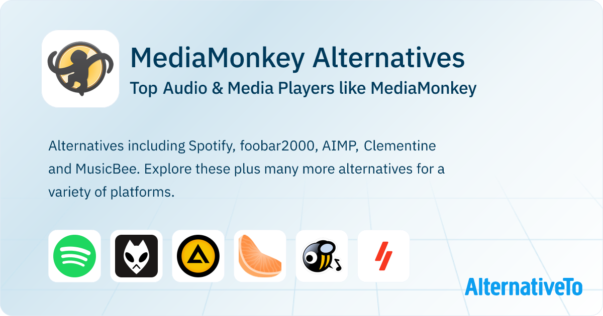 Great MediaMonkey Alternatives: Top Audio & Media Players in 2026 ...