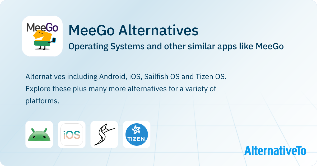 MeeGo Alternatives: Top 4 Operating Systems & Similar Apps | AlternativeTo