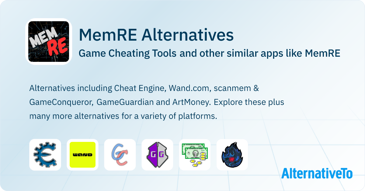MemRE Alternatives: Top 7 Game Cheating Tools & Similar Apps ...